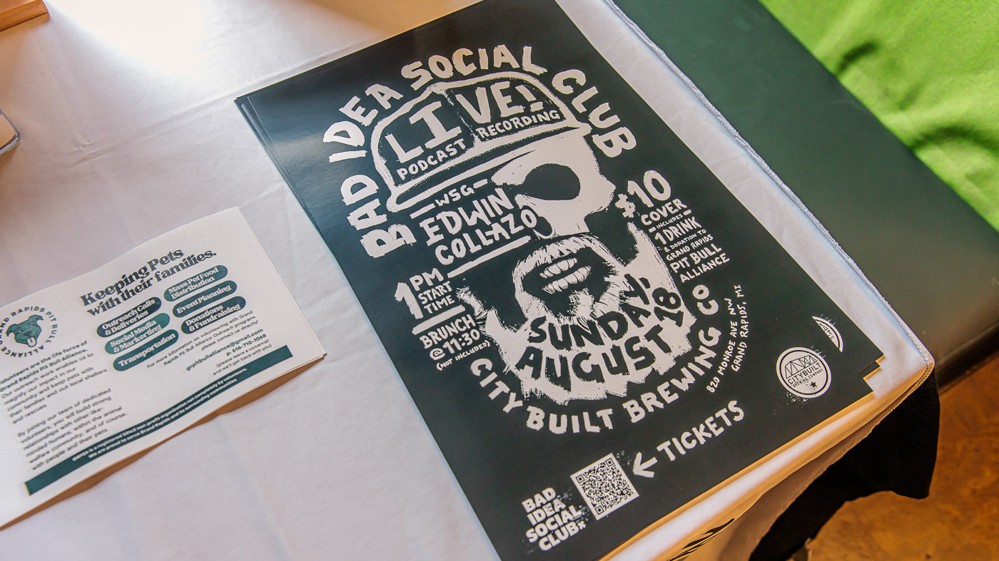 Bad Idea Social Club Live with Edwin Collazo – Life In Michigan