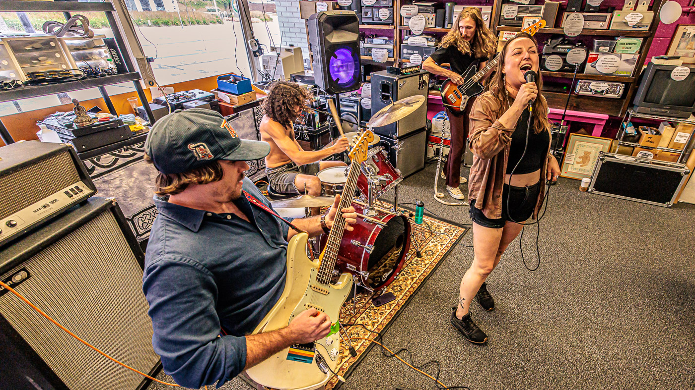 Rocking out at Flipside Records in Berkley – Life In Michigan